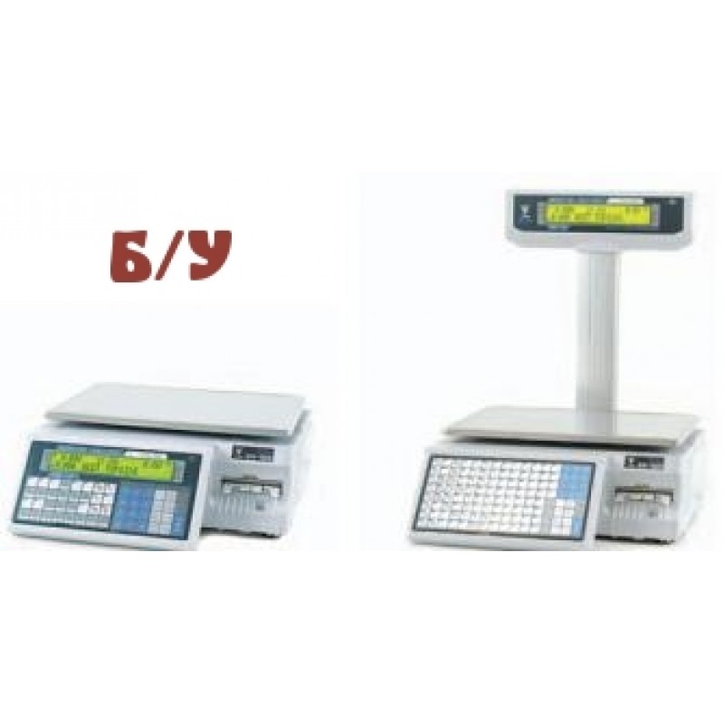 Б/У ВЕСЫ С ПЕЧАТЬЮ ЭТИКЕТКИ DIGI SM 300